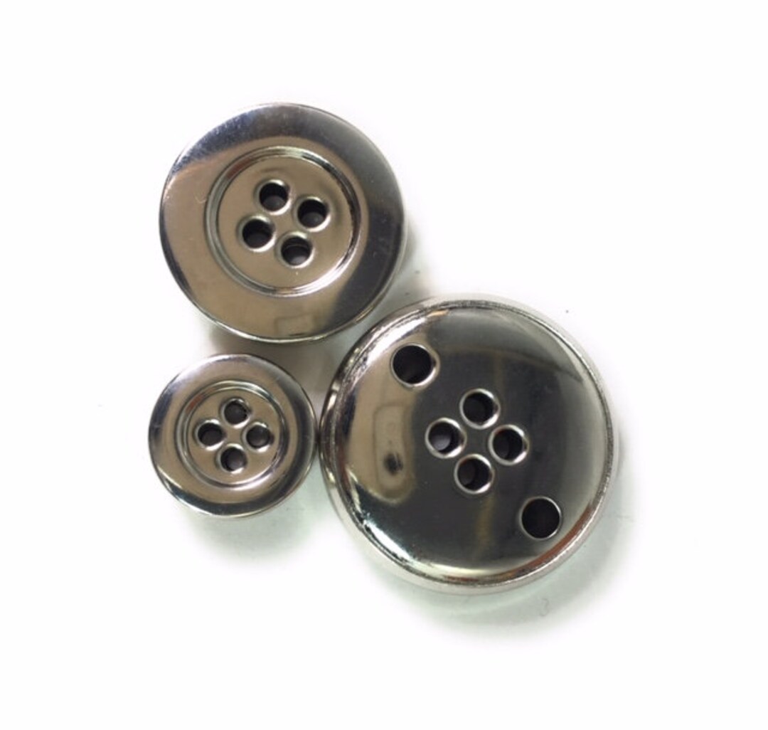 HOLLOW 4 HOLE DOME Botones B15 - Etsy España