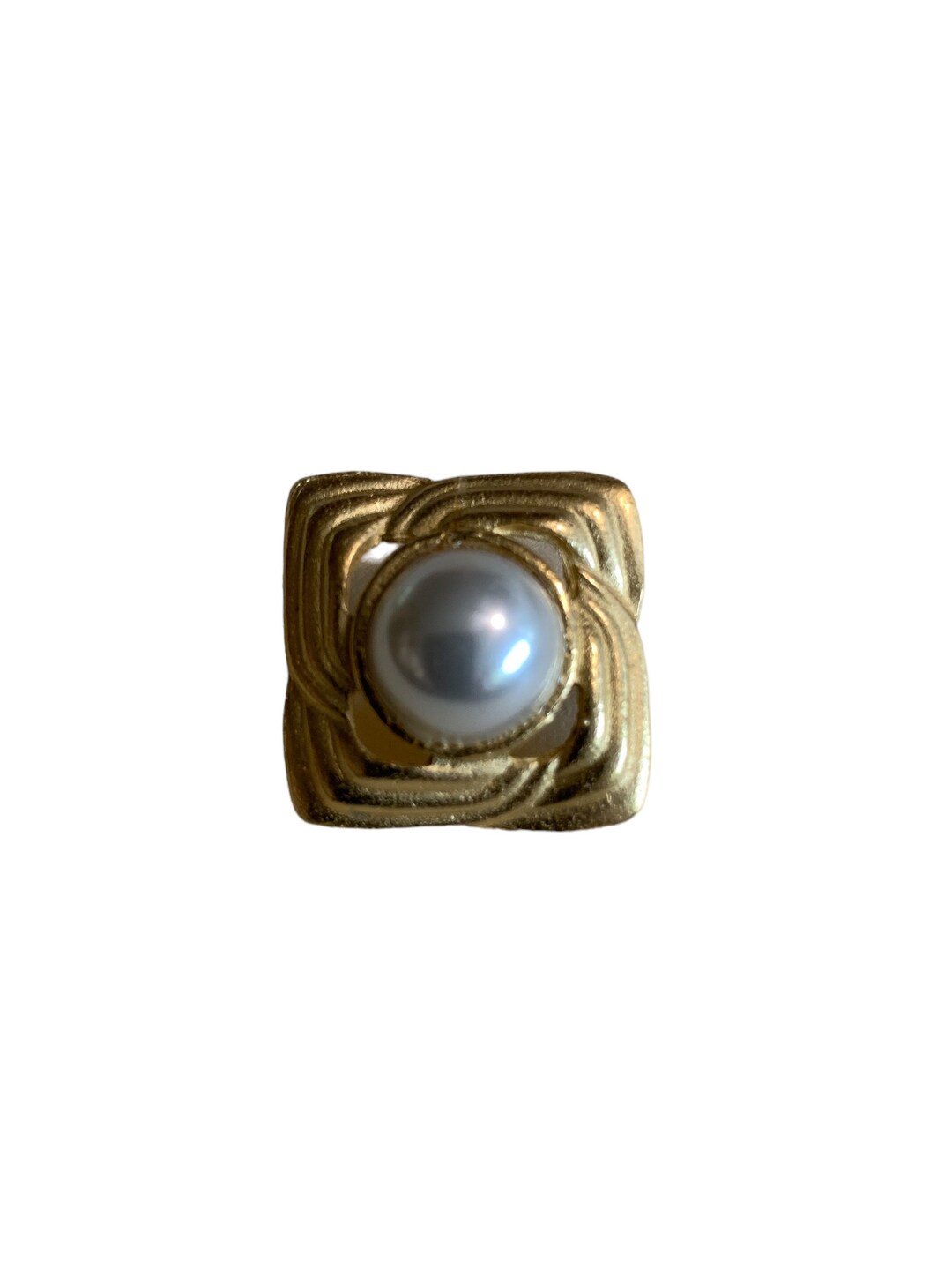 PEARL in a SQUARE VINE Border Ornament - Etsy