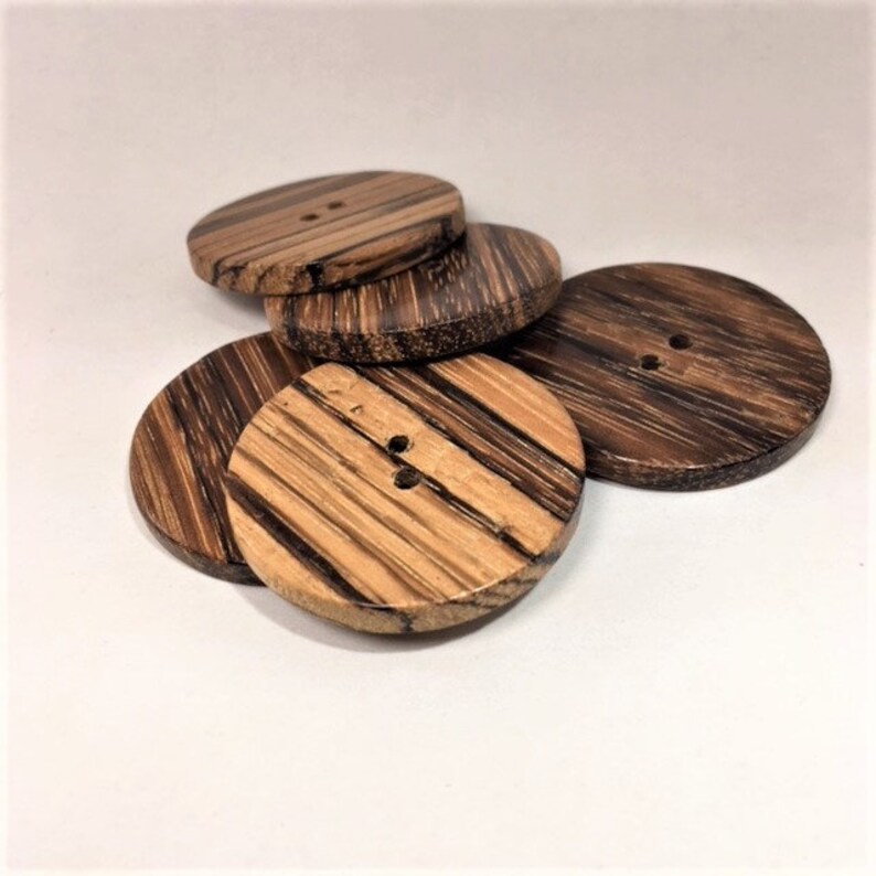 WOOD GRAIN DISC Buttons D2 - Etsy