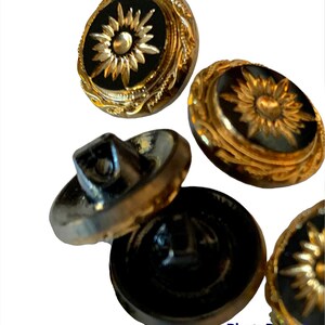 STARBURST GLASS BUTTONS - Etsy