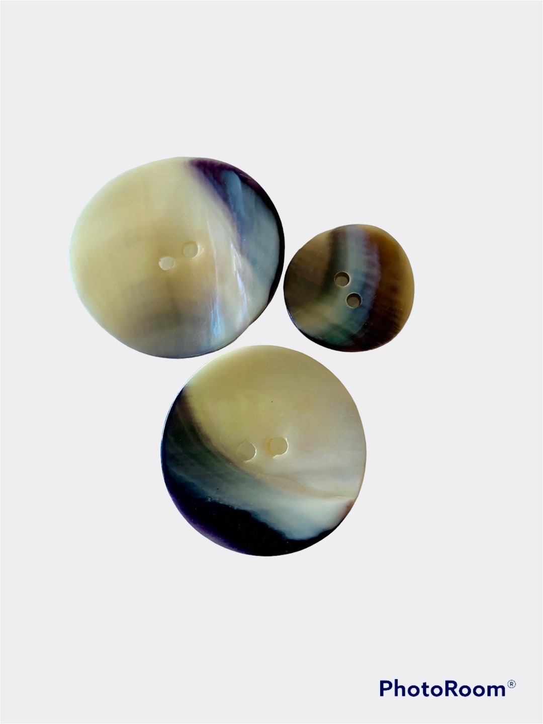 CLAM SHELL BUTTONS D11 - Etsy