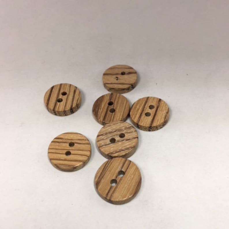 WOOD GRAIN DISC Buttons D2 - Etsy