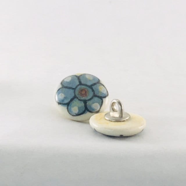 CERAMIC MINI FLOWER Buttons D7 - Etsy