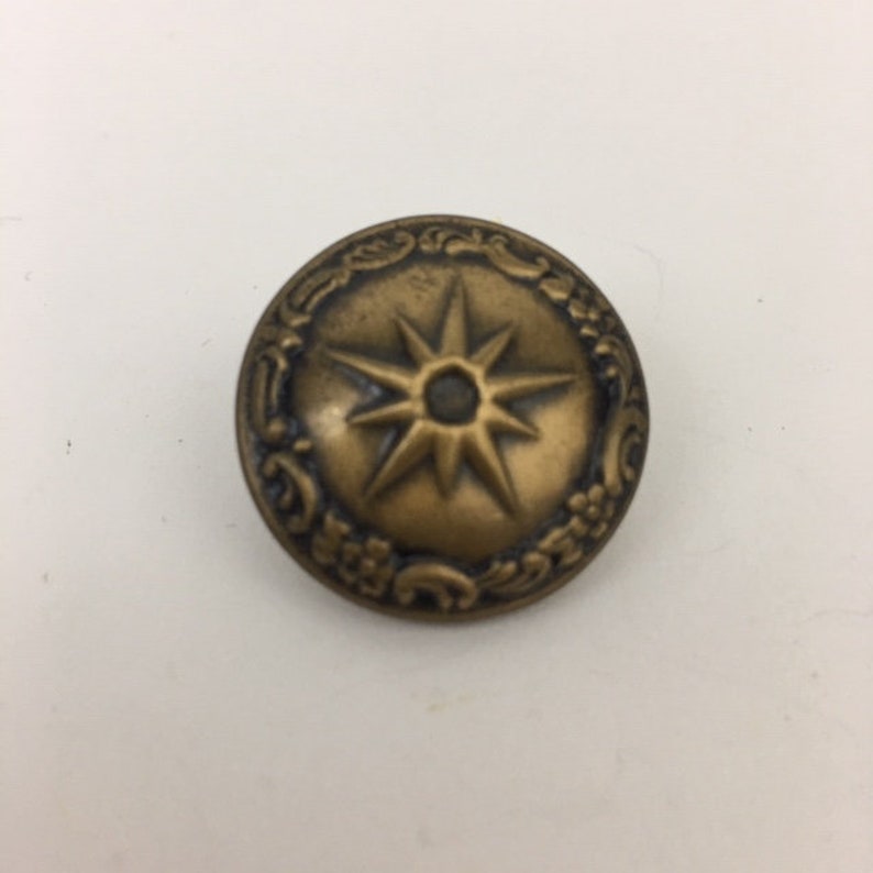 GOLD COMPASS BUTTONS A10 - Etsy