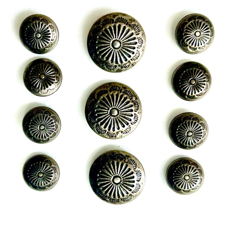 Embossed Buttons - Etsy