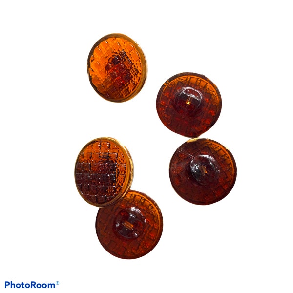 Amber Buttons - Etsy