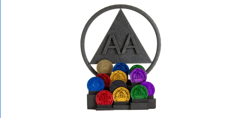 3D Printed AA Coin Holder Black Carbon Fiber PLA - Etsy