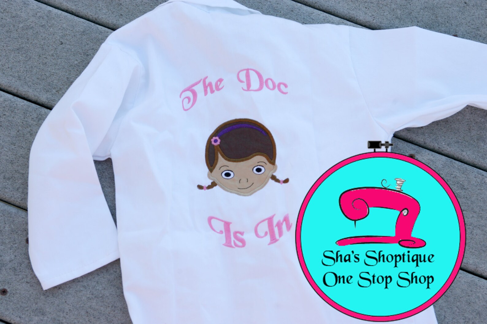 Doc Mcstuffin Lab Coat Pretend Play Lab Coat Doc Little - Etsy