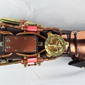 Powered Steampunk Gauntlet - MADE TO ORDER - Etsy