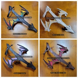 Leather Hand Dragon Cuff - Etsy