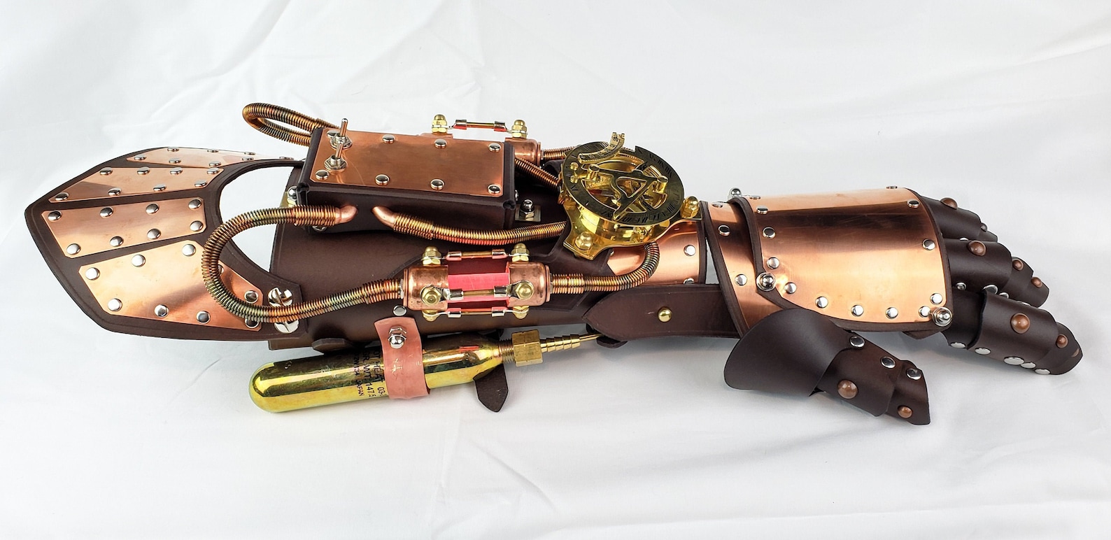 Powered Steampunk Gauntlet - MADE TO ORDER - Etsy
