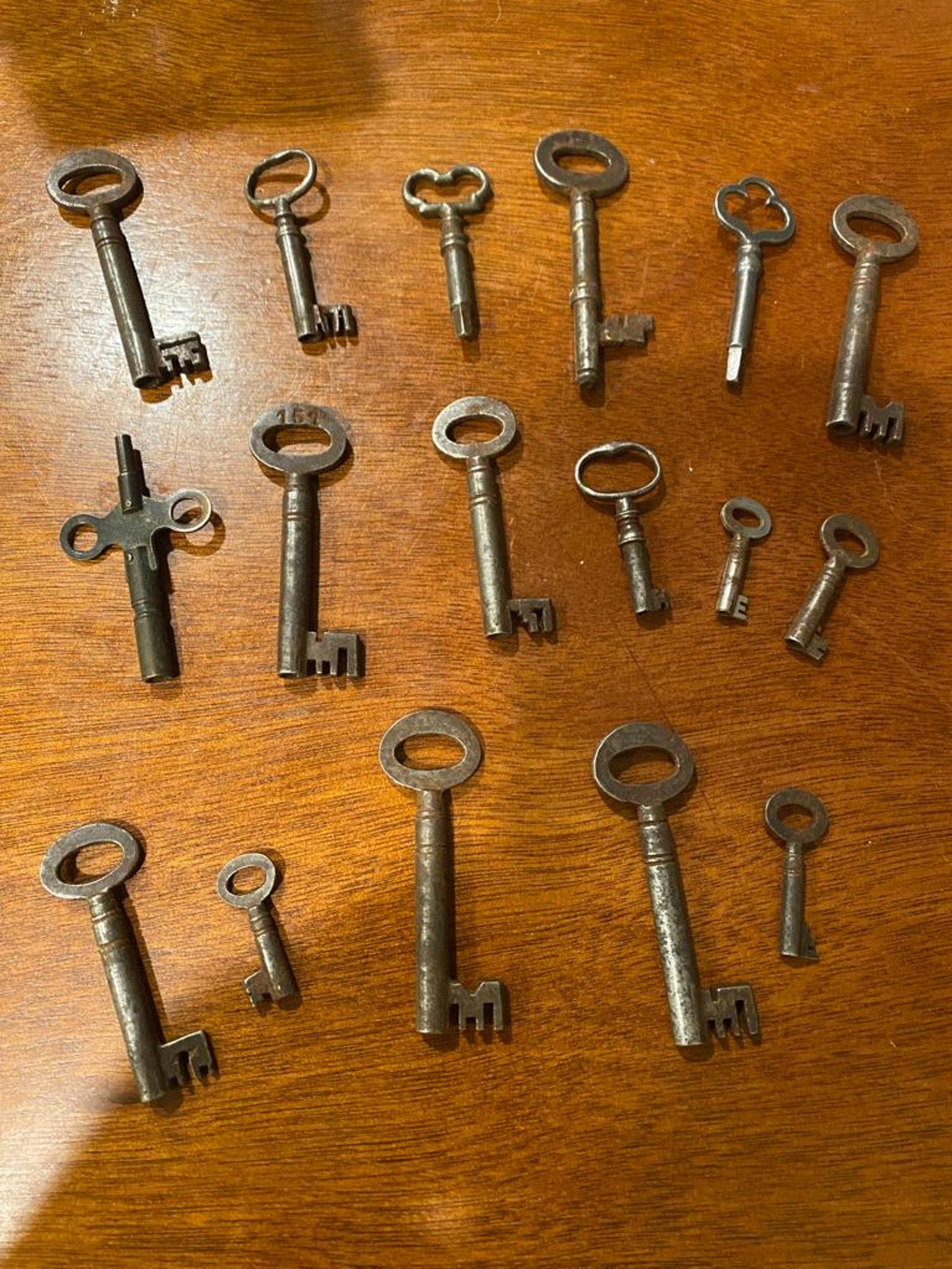 Authentic Skeleton Keys - Etsy