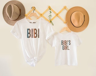 Mom and Bibi Shirt - Etsy
