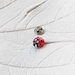 Realistic Ladybug Miniature Pin Small Ladybird Push Pin Tiny Red Brooch ...