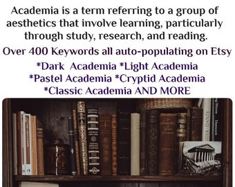 Cryptid Academia - Etsy