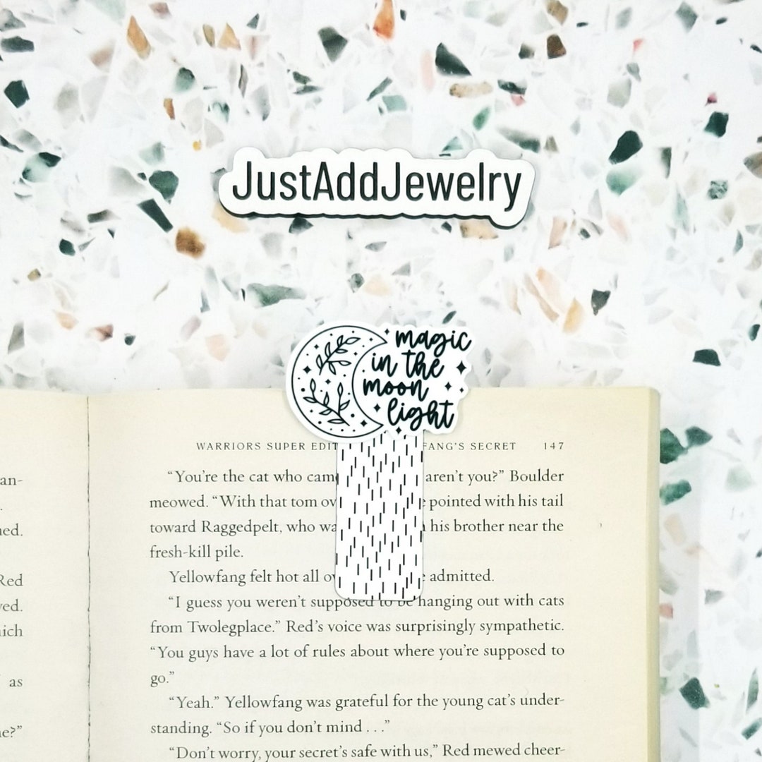 Magic in the Moonlight Magnetic Bookmark for Women, Whimsigoth ...