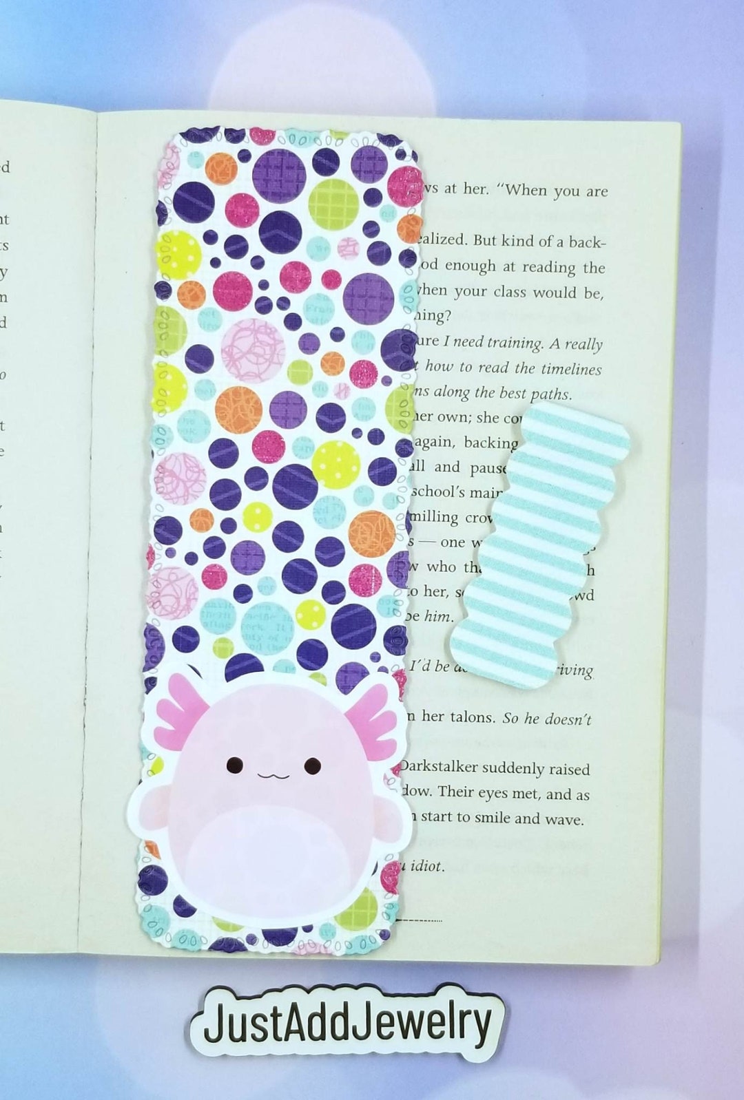 Axolotl Bookmark Set for Girls, Axolotl Gift, Squishmallow Bookmark for ...