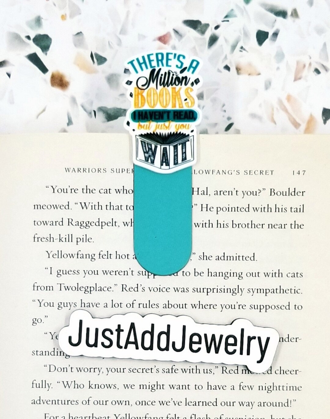 There's a Million Books I Haven't Read TBR Bookmark for Women, Hamilton ...