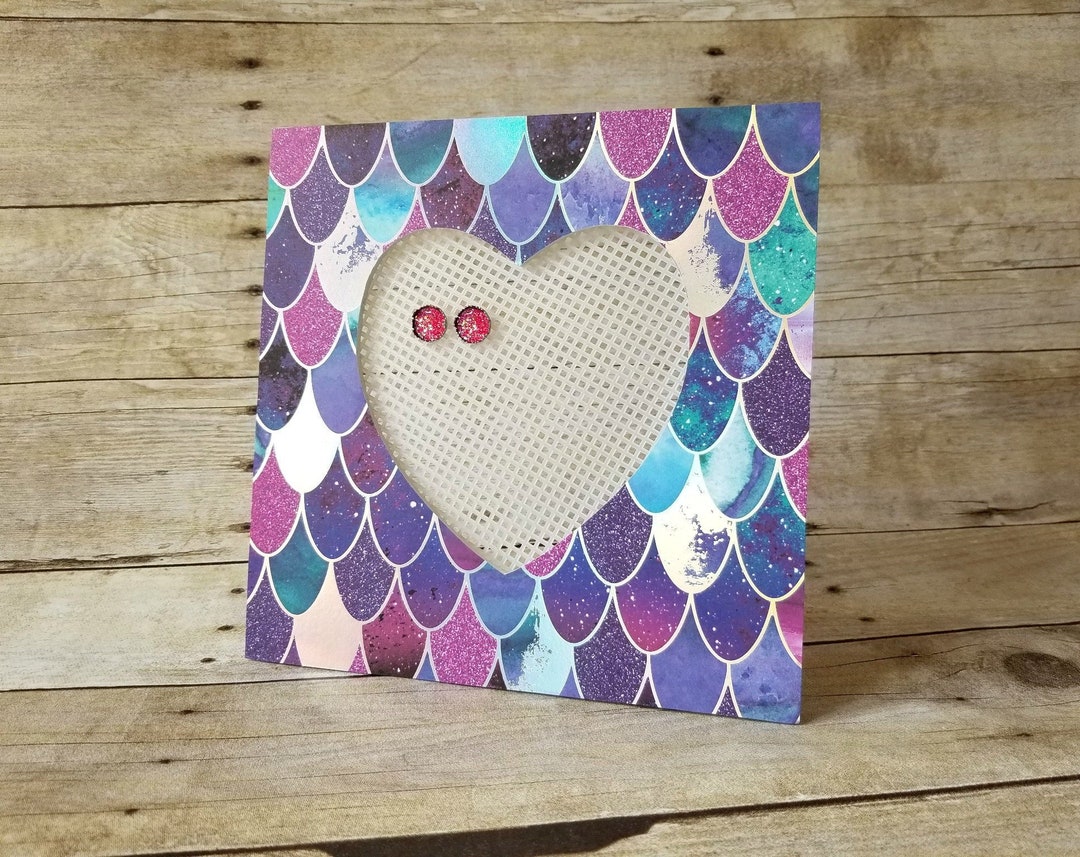Mermaid Earring Holder Frame, Mermaid Decor for Girls Room, Earring ...