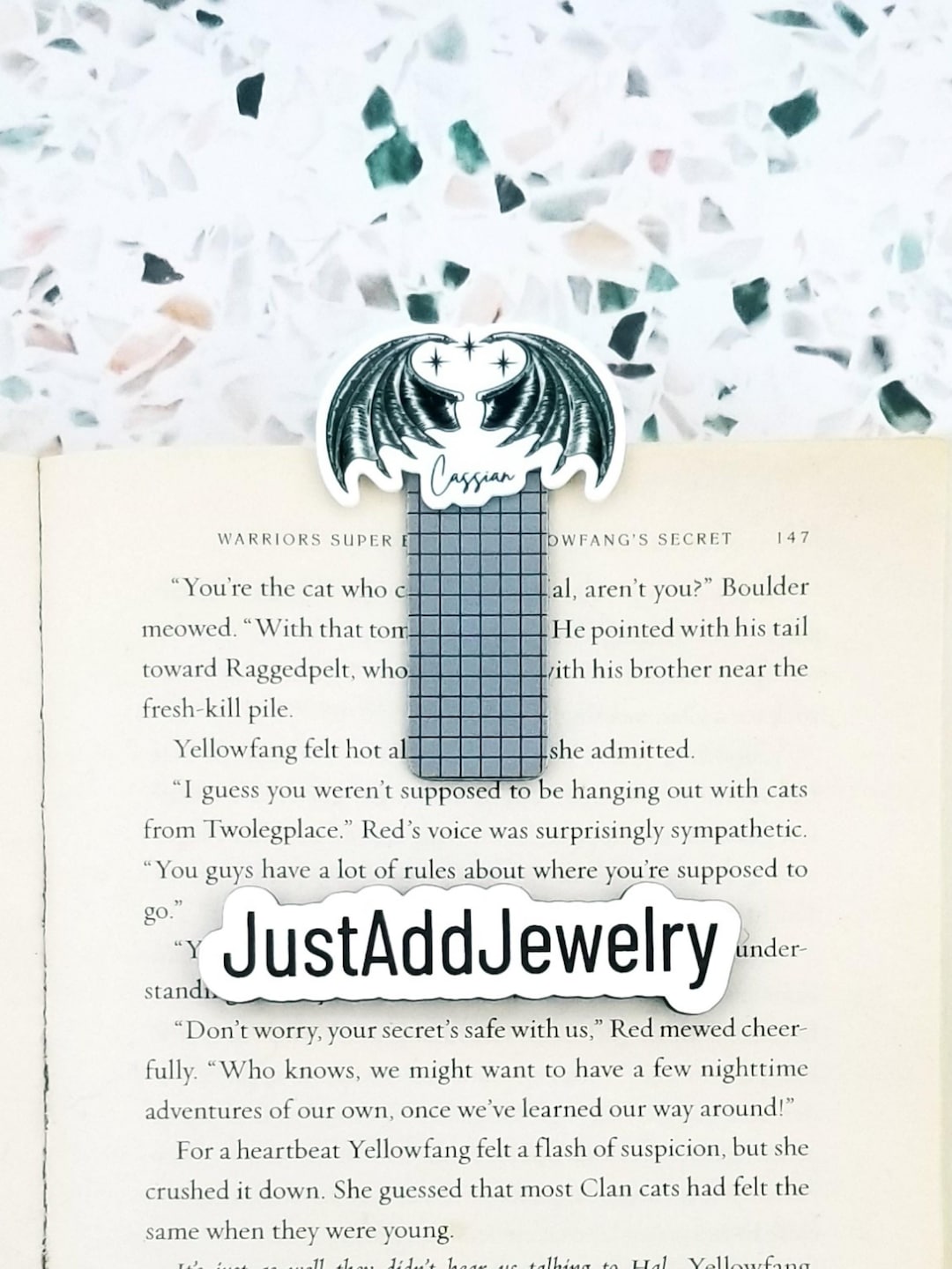 Bat Boys Magnetic Bookmark, Romantasy Bookmark for Women, Best Stocking ...