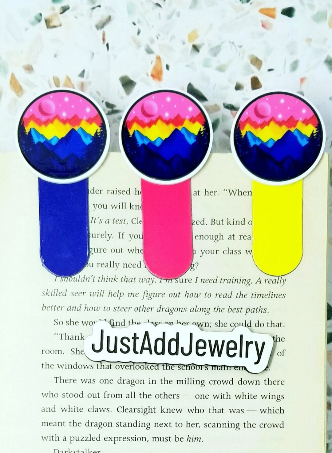 Subtle Pride Merch Pansexual Flag Magnetic Bookmark for Women ...