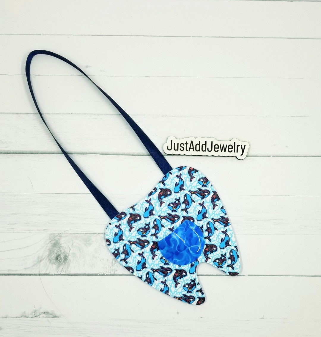Killer Whale Tooth Fairy Door Hanger, Orca Whale Tooth Fairy Pillow for ...