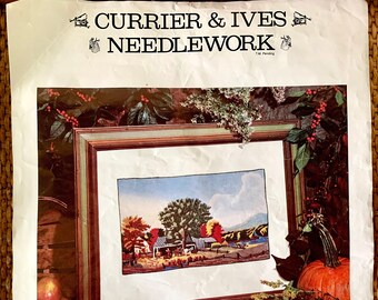 Currier Ives Fabric - Etsy