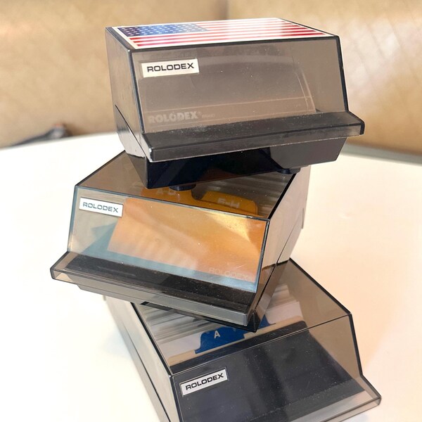 Large Rolodex - Etsy
