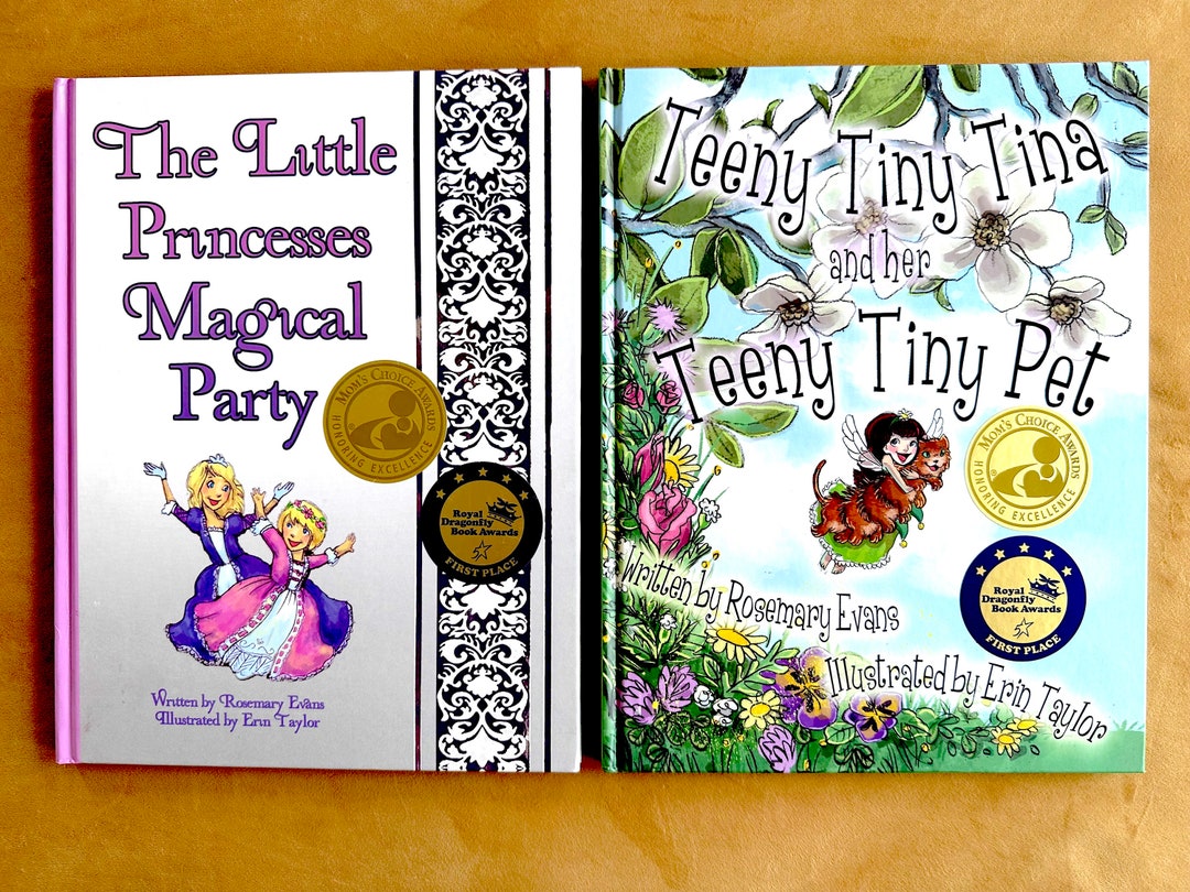Two Little Girl Picture Books by Rosemary Evans: Teeny Tiny Tina and ...