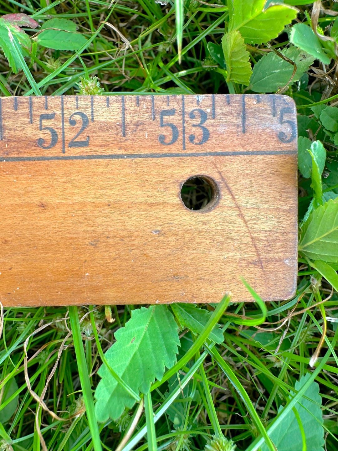 Vintage 54" Wooden Ruler From Orlando Florida Textile Mill / Washington ...