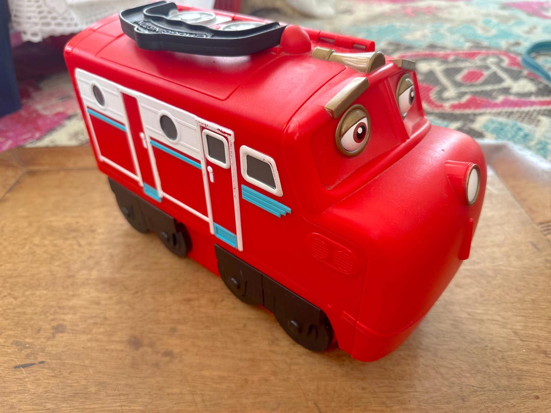 Vintage Thomas the Tank Engine Toy Cars Carry Case / Red Chuggington ...