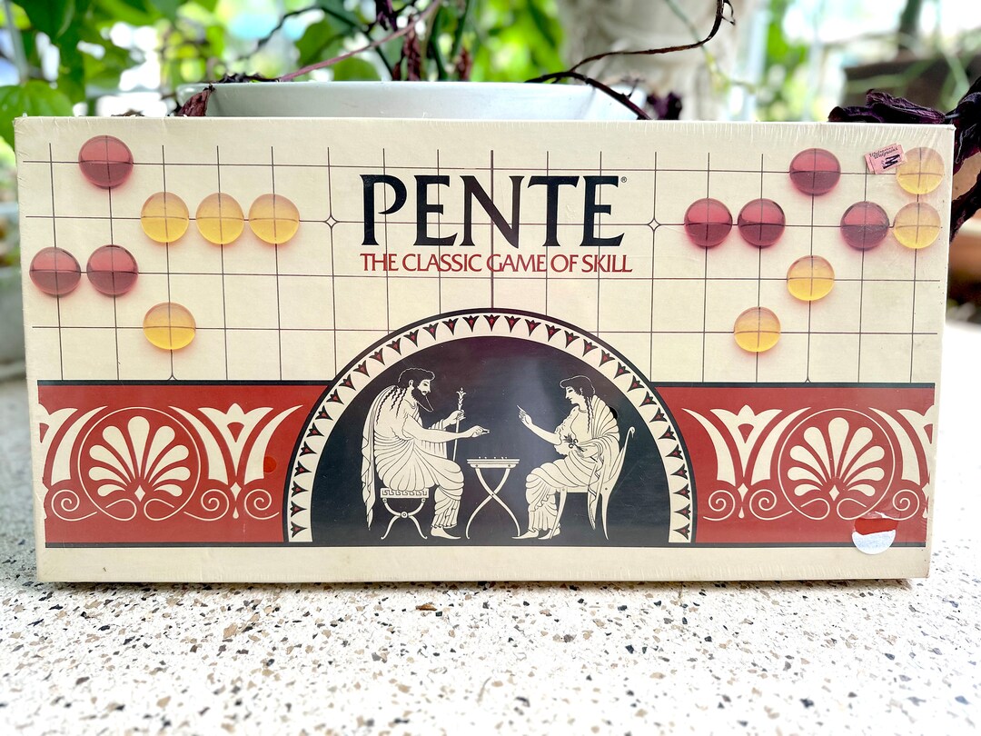 1984 Pente Board Game in Original Box With Sealed Shrink Wrap - Etsy