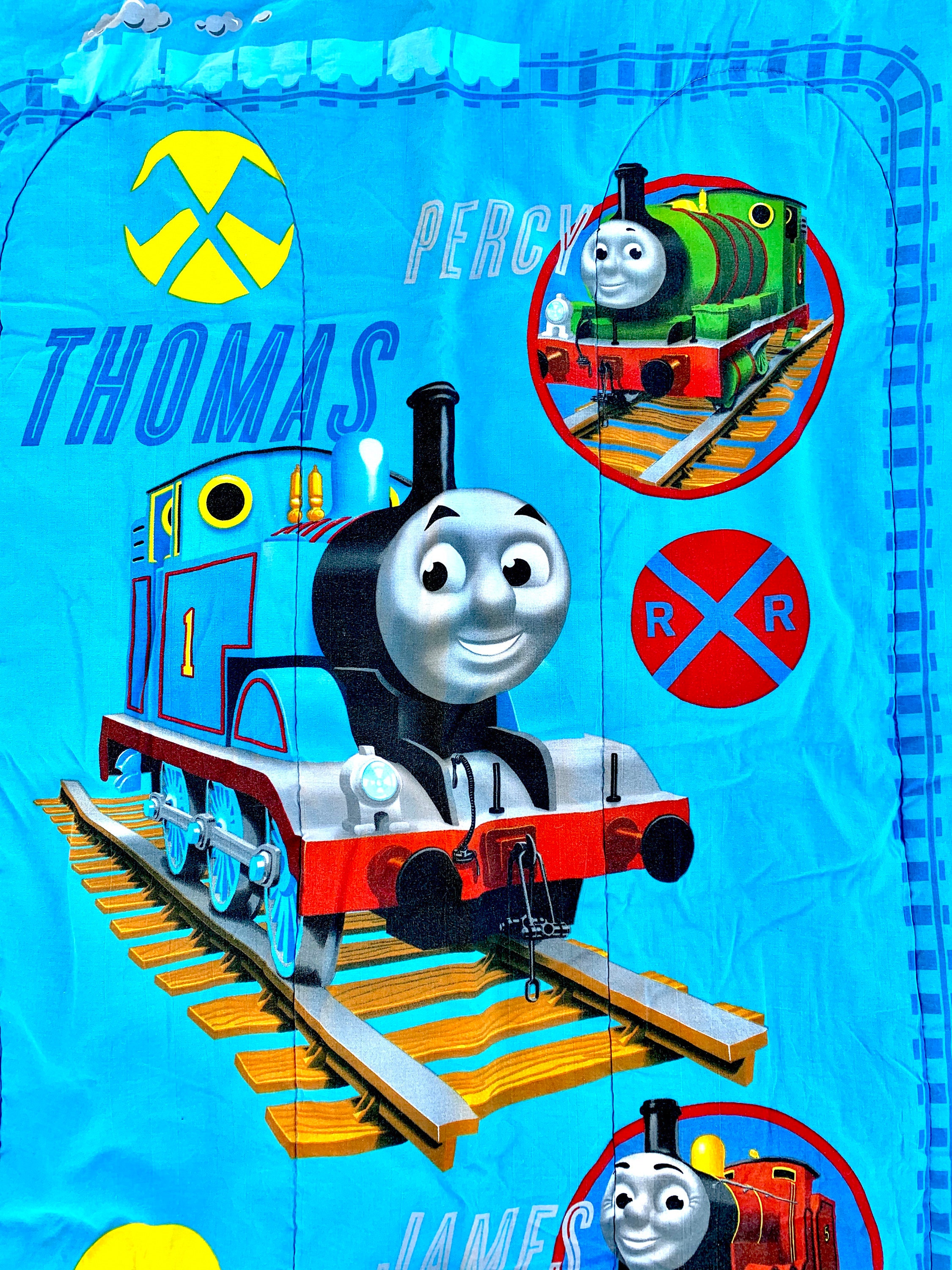 Thomas the Tank Engine Toddler Bedding Set: Comforter Fitted | Etsy