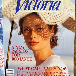 Five Vintage Victoria Magazine Issues From 2000 in Very Nice Condition ...