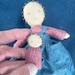 Tiny Miniature Vintage Topsy Turvy Dolls, Black and White With Babies ...