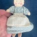 Tiny Miniature Vintage Topsy Turvy Dolls, Black and White With Babies ...