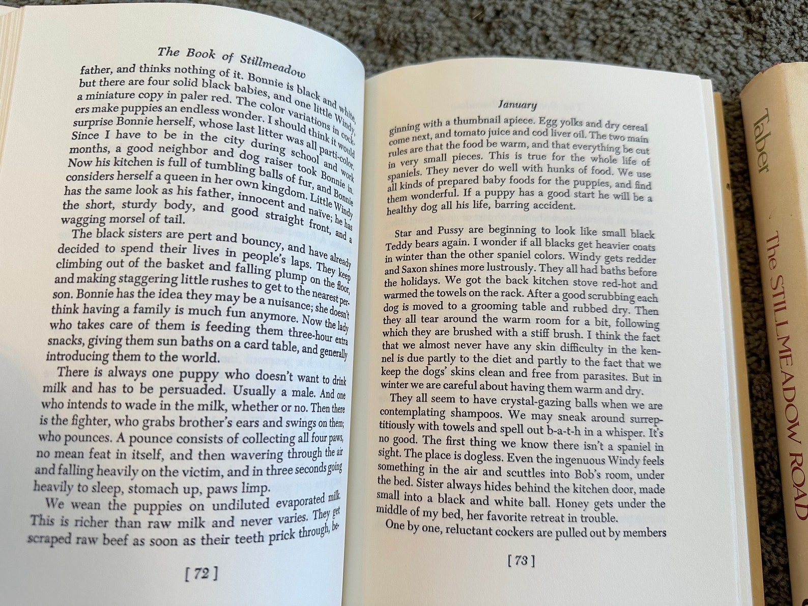 1984 Reprints of the Book of "stillmeadow" and "the Stillmeadow Road ...
