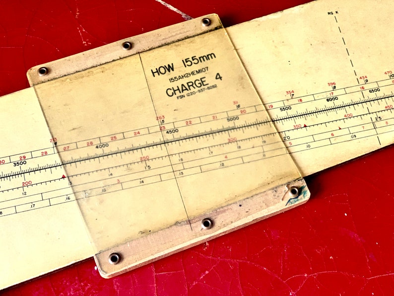 Vietnam Era Military Issue Slide Ruler / 1970s Graphical - Etsy