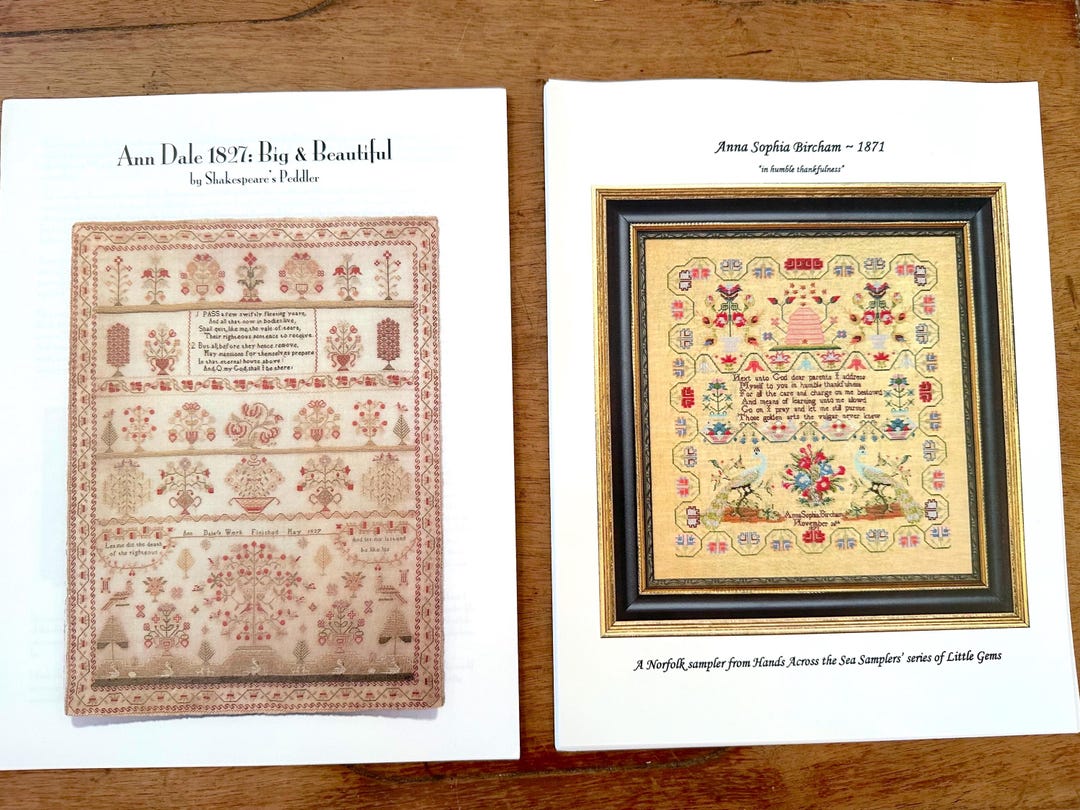 Antique Reproduction Sampler Pattern From Hands Across the Sea: Ann ...