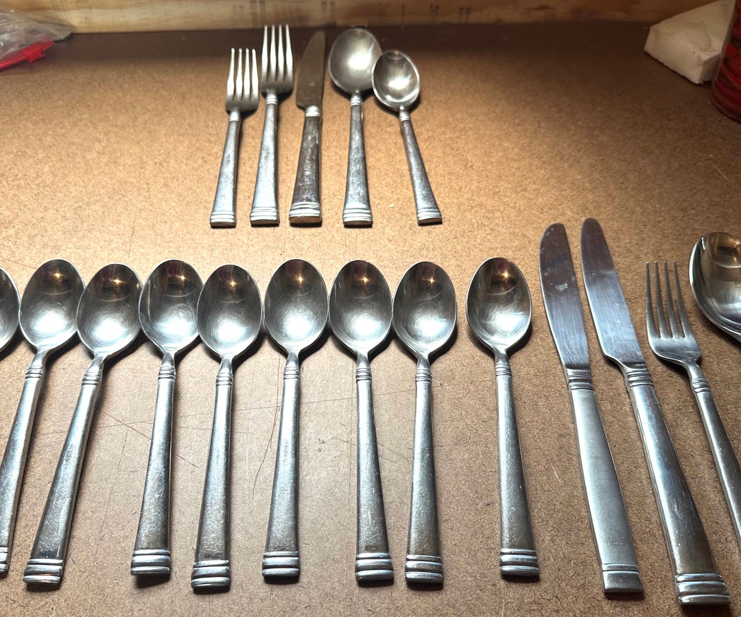Vintage Cambridge Stainless Flatware Codie Pattern Flatware / 5-piece ...