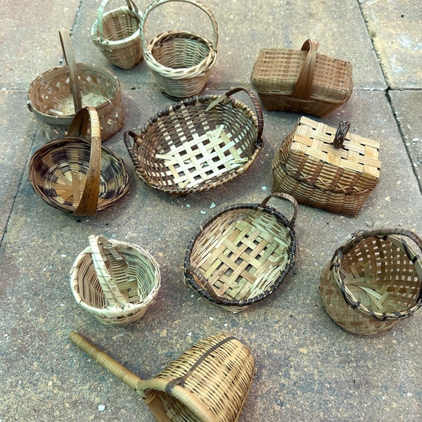 Mini Baskets - Etsy