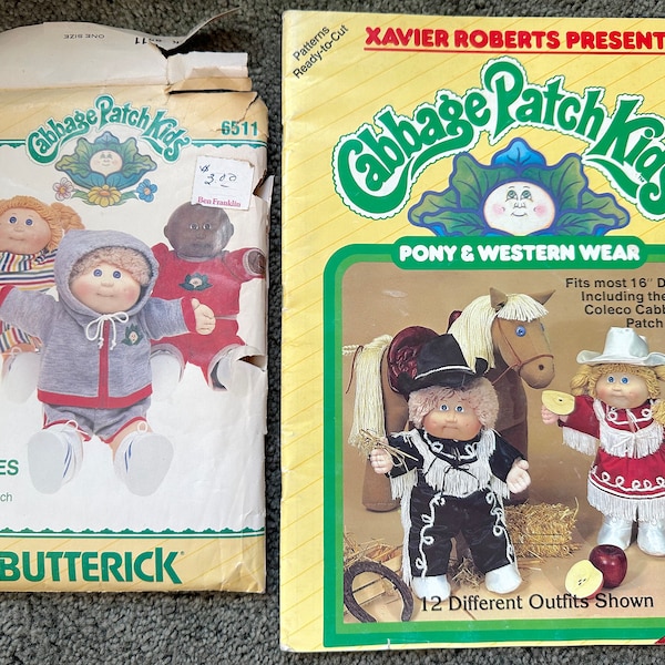 Cabbage Patch Pattern Book - Etsy