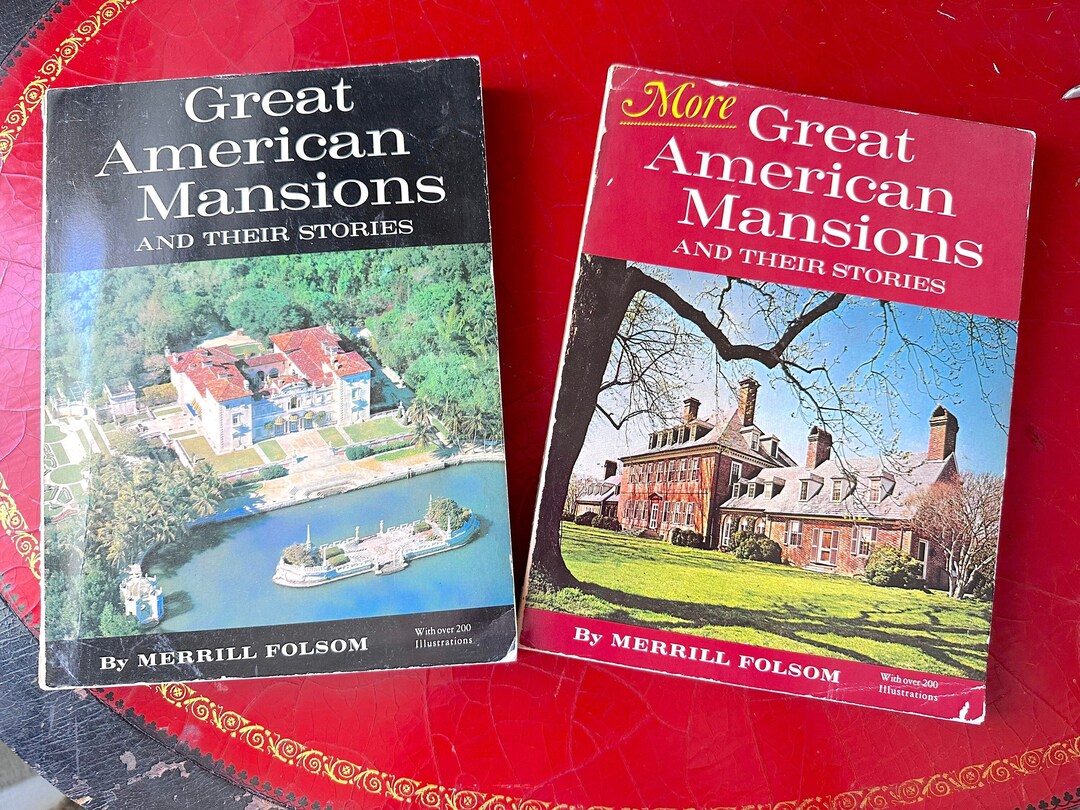 Great American Mansions" and "more Great American Mansions" Book Pair ...