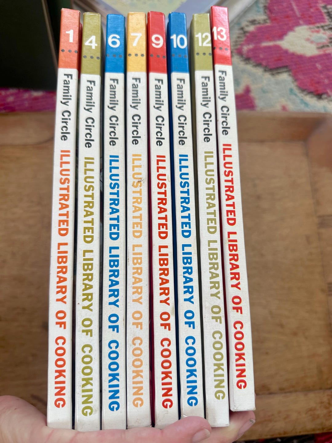 Vintage Family Circle Illustrated Library of Cooking Volumes Sold ...