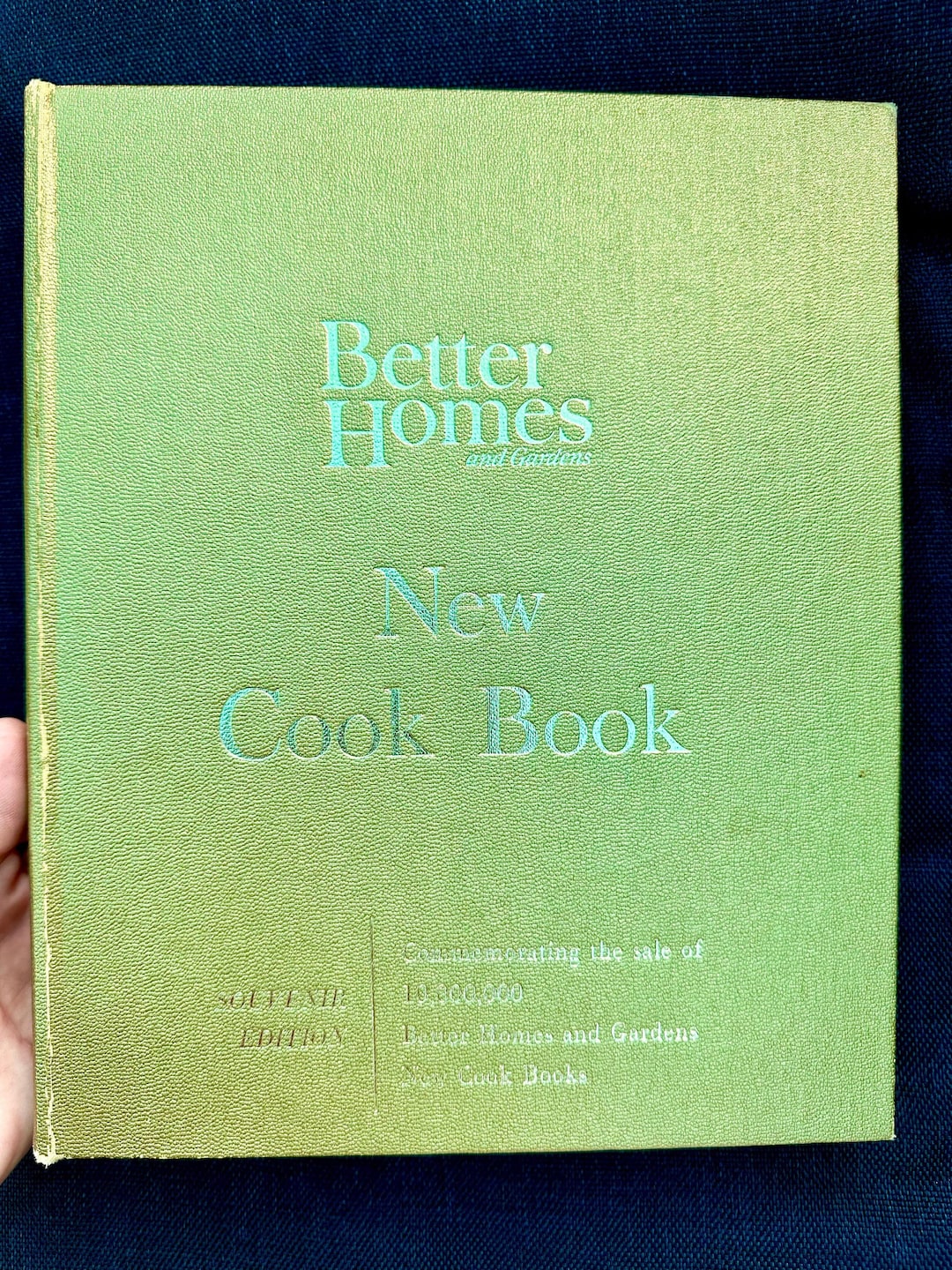 Better Homes New Cook Book Gold Binder 1962 Souvenir Edition Printing ...