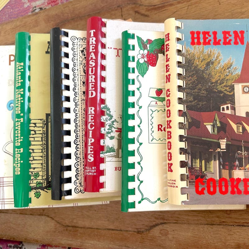 Vintage Spiral Cookbook - Etsy