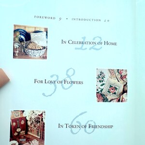 Vintage Victoria Magazine Craft Book "from Heart & Hand: Creating ...