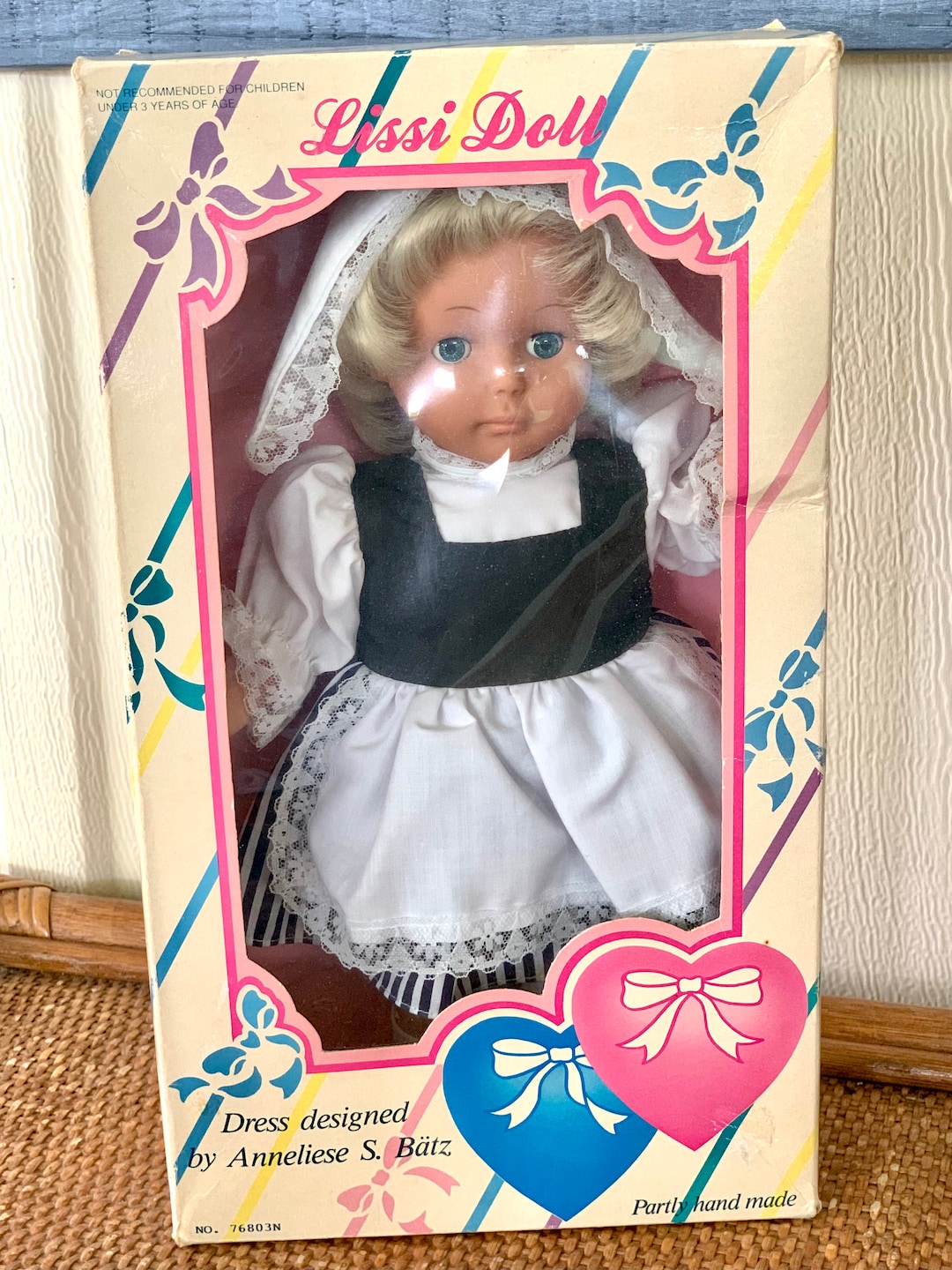 Vintage Lissi Doll in Original Box, NIB, Unused / Lissi Two Hearts ...