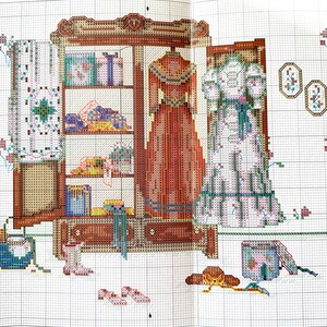 Four 1980s Vintage Paula Vaughn Needlepoint Patterns: "little Women ...