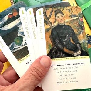 Vintage Van Gogh and Friends Art Game / Memory and Go Fish With ...